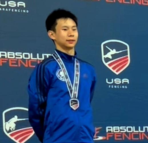 Youth fencer Matthew Li claims silver at North American Cup | Sports ...