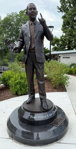 MLK, Obama statues dedicated at Douglass School | 1local | loudountimes.com