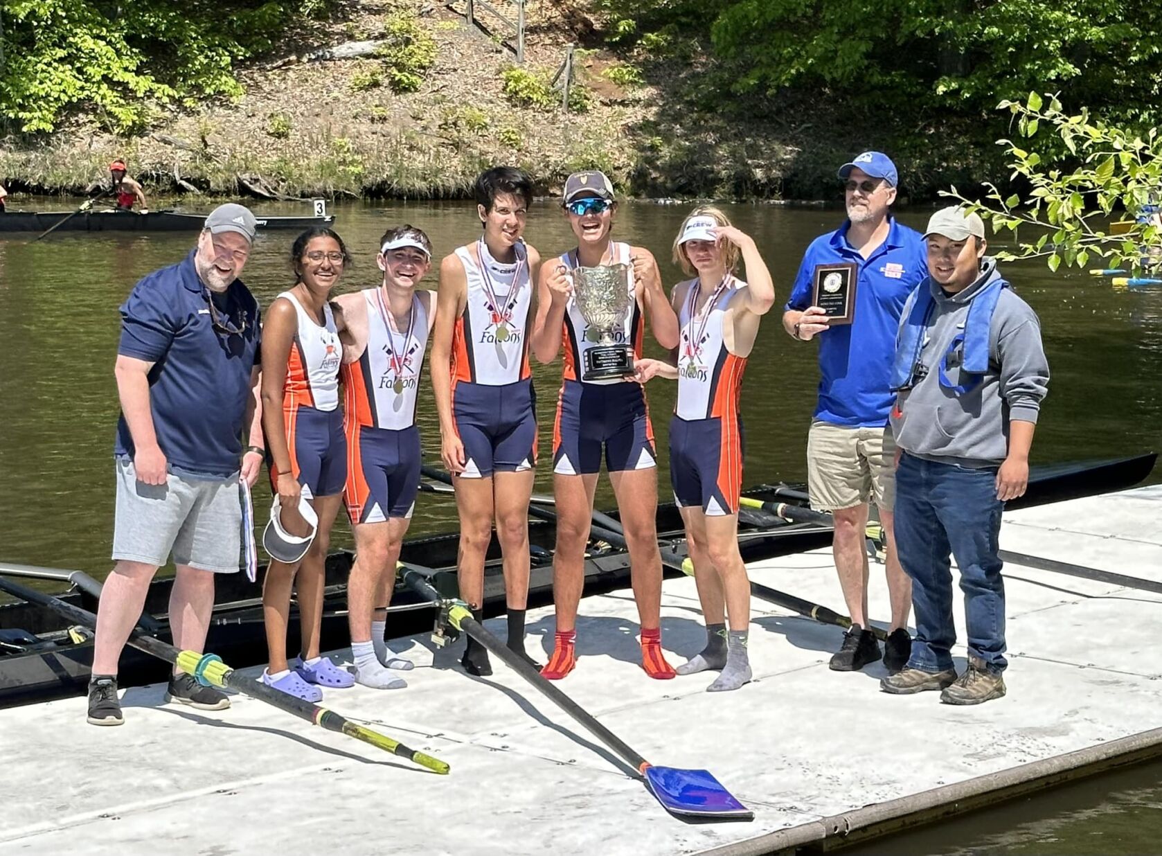 Three Loudoun teams race to gold at Virginia State Rowing Championships ...