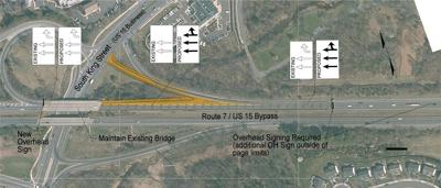 Project to widen section of U.S. 15 Bypass, reconfigure exit ramp set ...