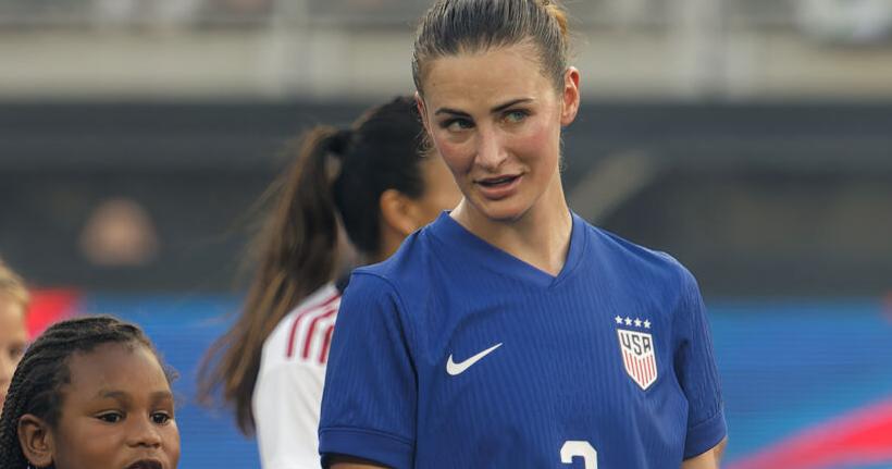 PHOTOS: US women's soccer team, including Ashburn native, heads to ...