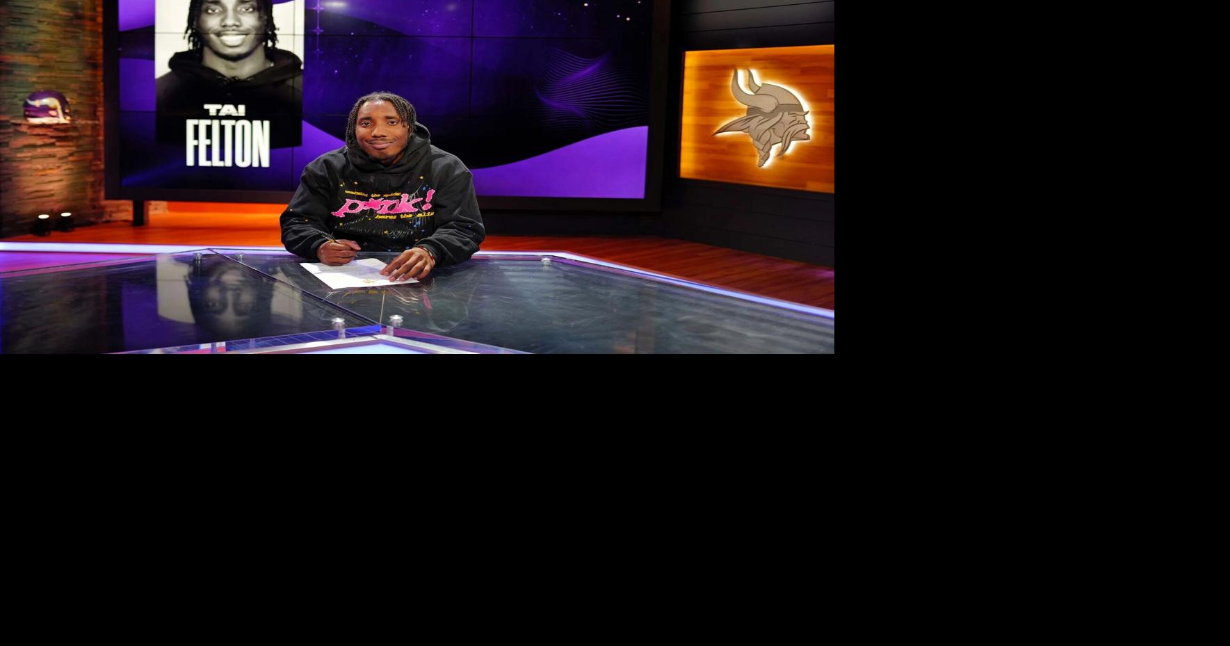 Stone Bridge grad Tai Felton signs rookie contract with Vikings ...