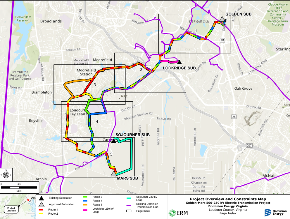 Supervisors endorse two routes for Dominion transmission line ...
