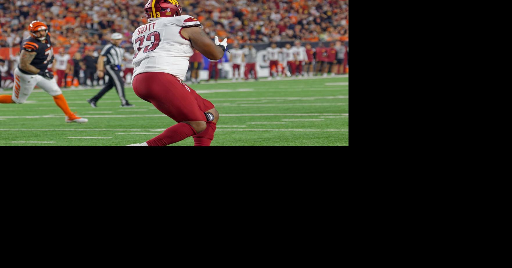 PHOTOS: Commanders light up scoreboard in 38-33 win over Bengals ...