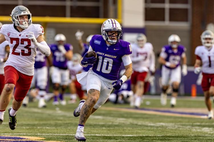 Knight scores on 58-yard run as No. 21 James Madison rallies to beat ...