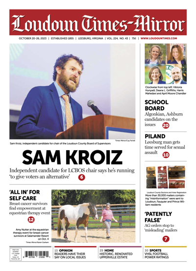 Times-Mirror print edition delayed by 1 day | News | loudountimes.com