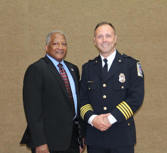 Dufek sworn in as new Purcellville chief of police | 1local ...
