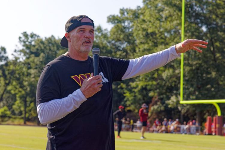 PHOTOS: Commanders prepare for 2024 season in front of capacity crowd ...