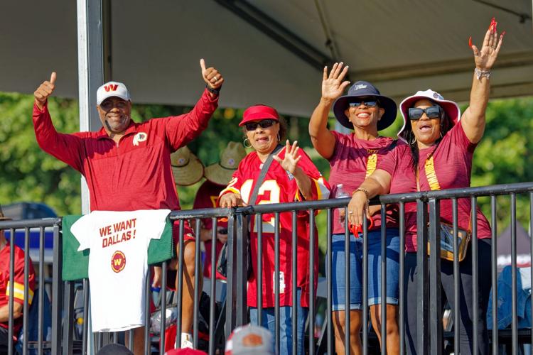 PHOTOS: Commanders prepare for 2024 season in front of capacity crowd ...