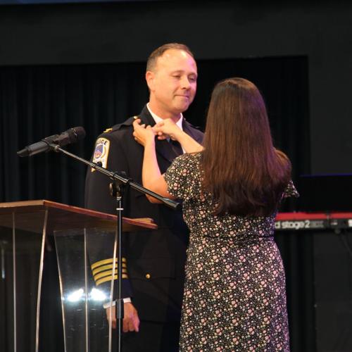 Dufek sworn in as new Purcellville chief of police | 1local | loudountimes.com
