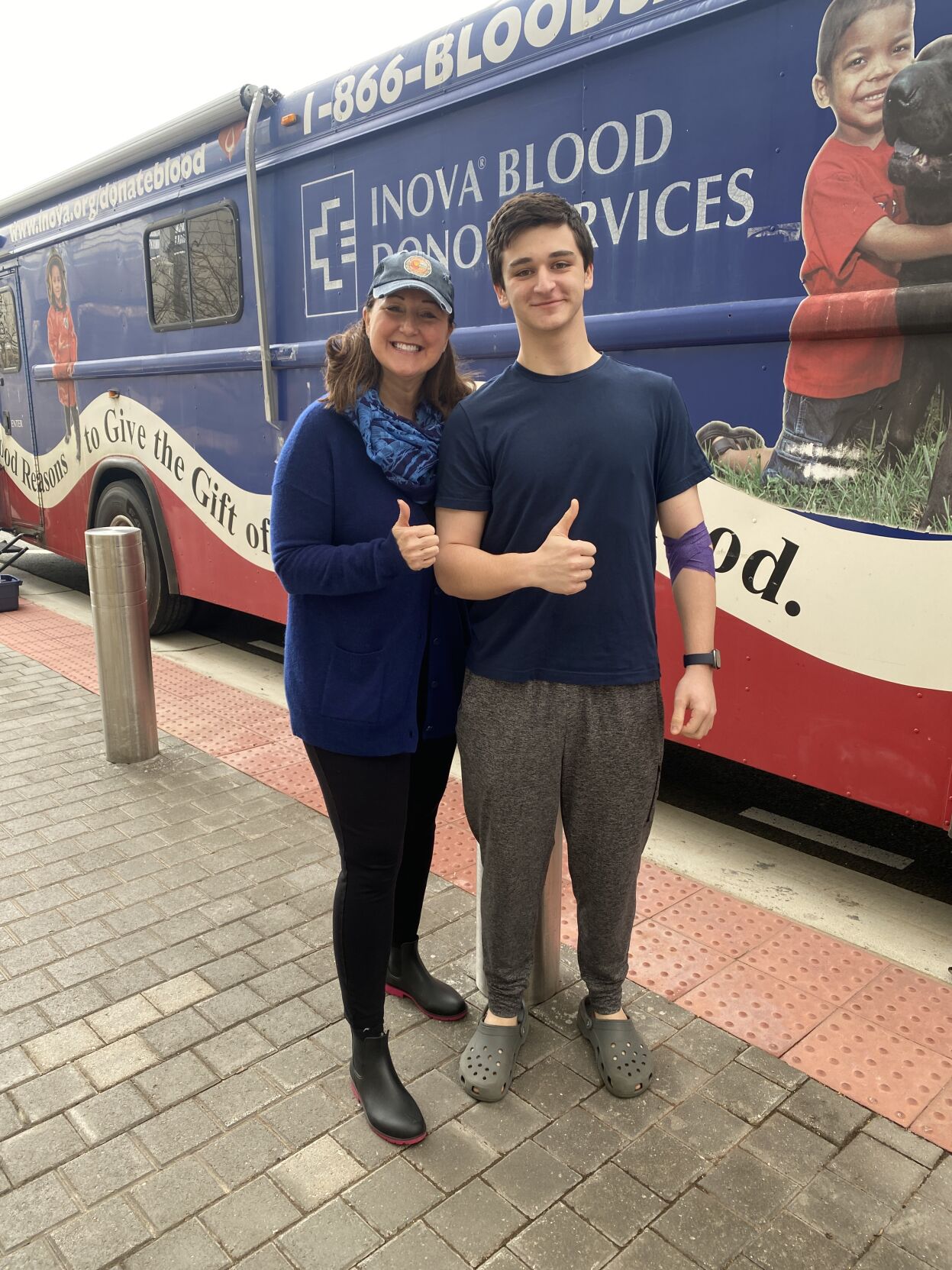 High school junior inspired to make a difference with blood donation ...