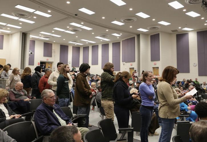 Local feelings on ICE, foreign policy on display at Subramanyam town ...