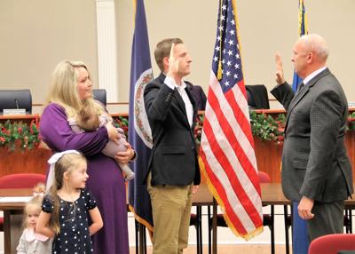 Stought sworn in as member of Purcellville Town Council | News ...