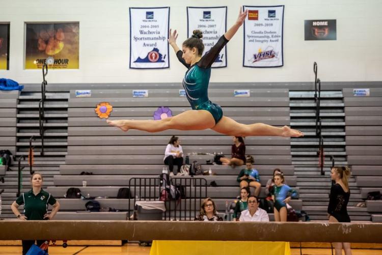 Freedom wins team title, Welch wins all-around crown at VHSL Gymnastics ...