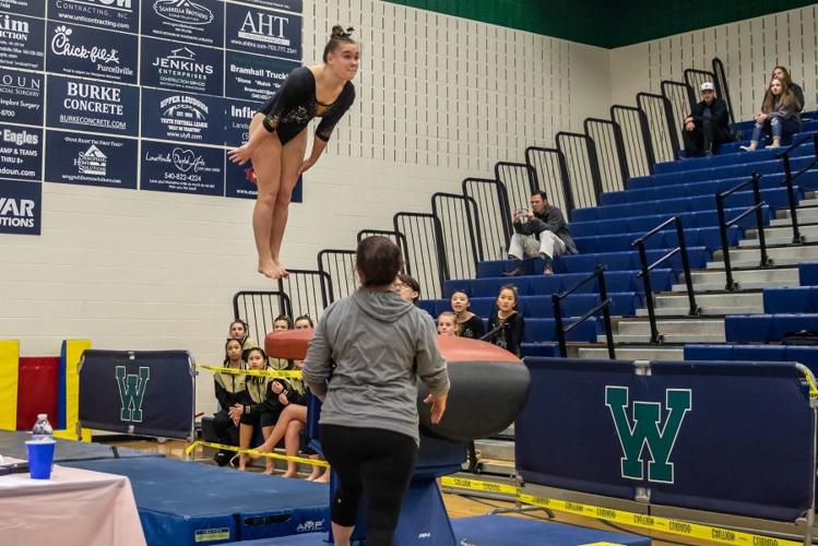 Freedom wins team title, Welch wins all-around crown at VHSL Gymnastics ...