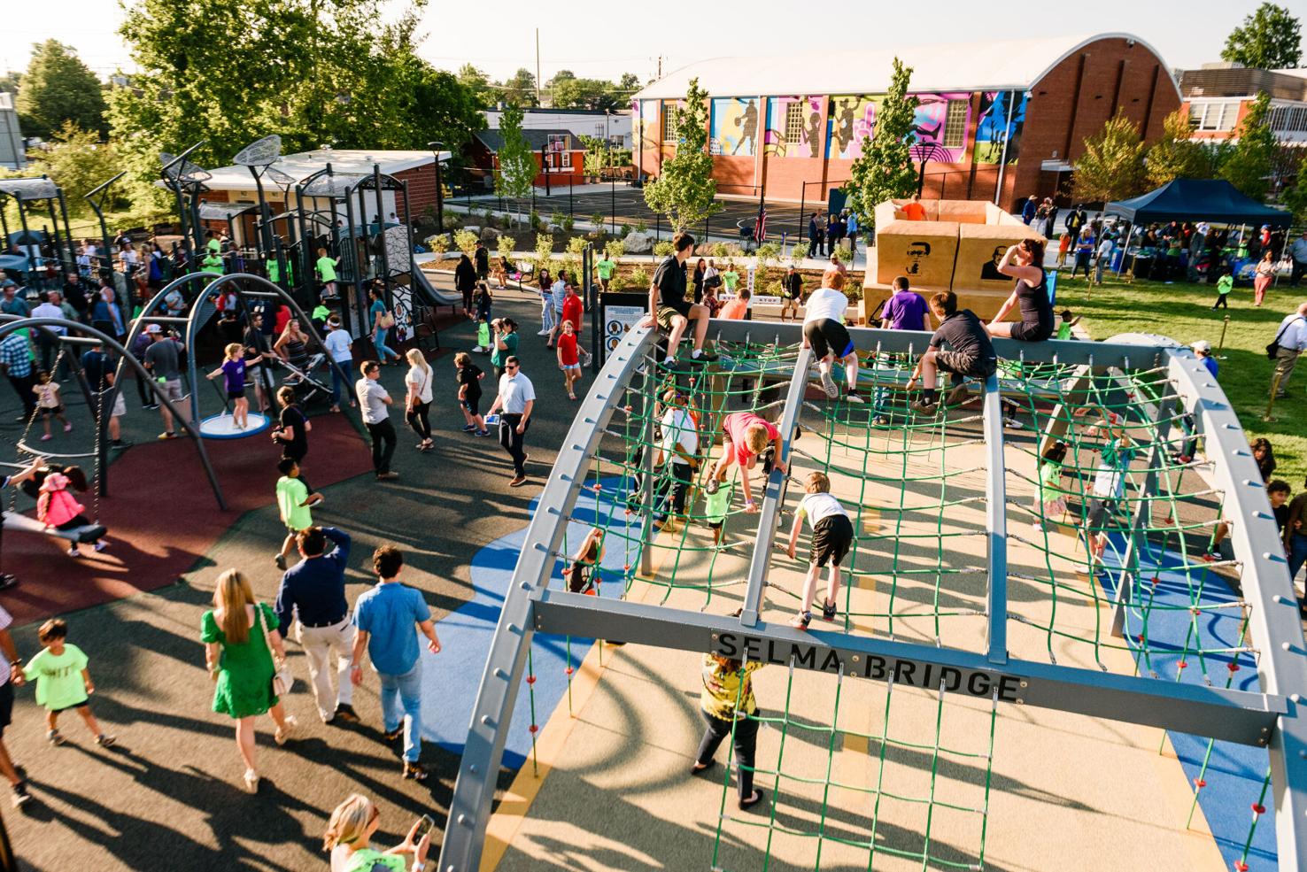 PHOTOS: ‘Themed playground’ opens at Douglass Community Center | News ...