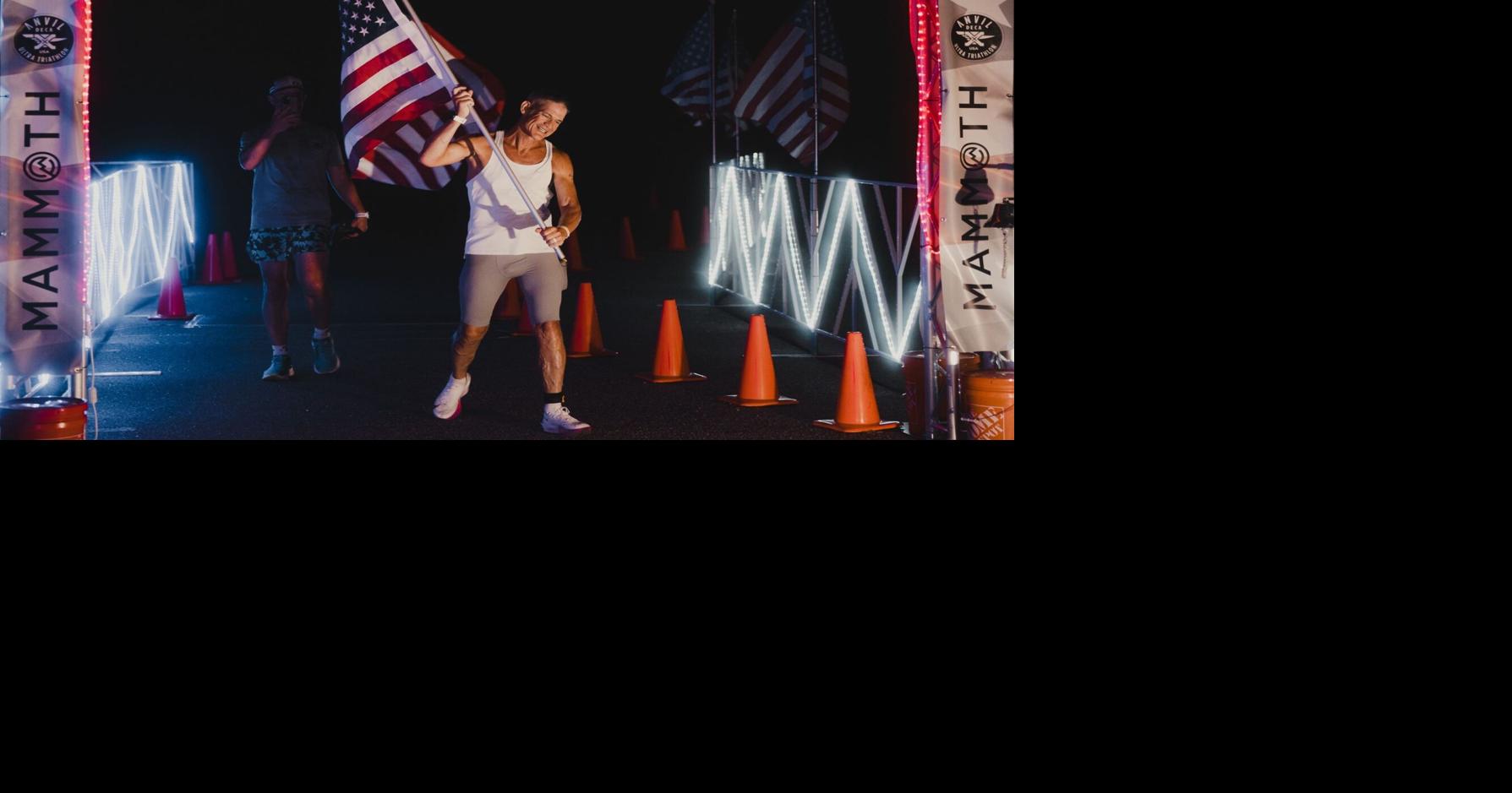 Going the extra miles: Ashburn man completes Deca Anvil Triathlon ...