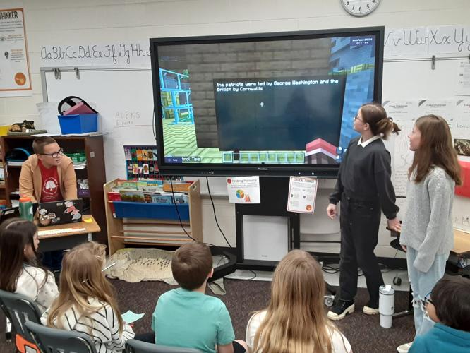 Emerick Elementary students discuss research at Deeper Learning ...