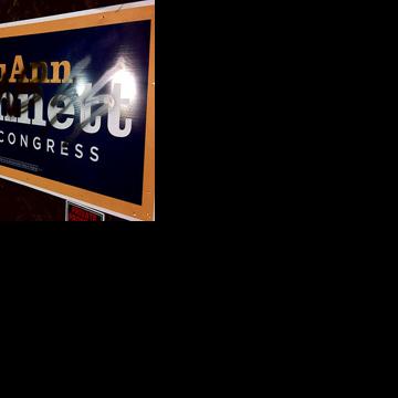 Democrat's sign vandalized with white supremacist letters in Sterling ...