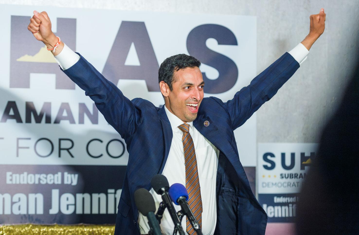 Subramanyam Wins 10th District Democratic Primary Ap Says 1local