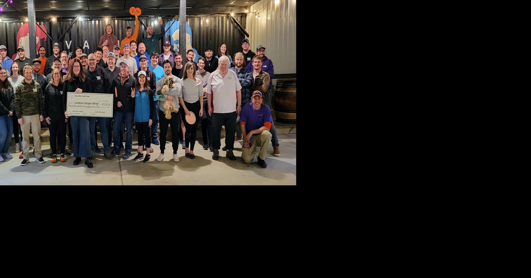 LoCo Disc Golf Club raises $41K for Loudoun Hunger Relief | News ...
