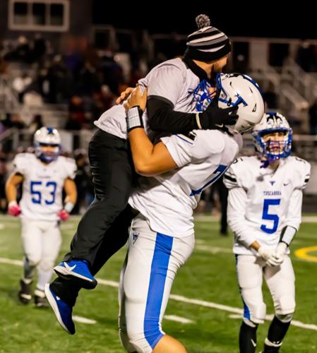 PHOTOS: Tuscarora starts fast, closes strong in 26-25 win over Heritage ...