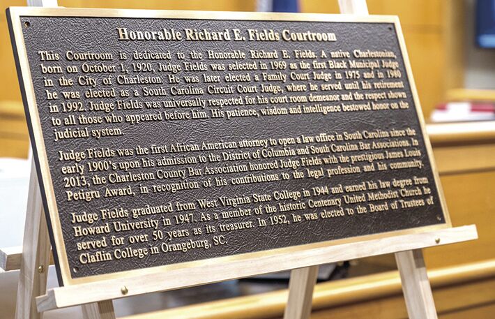 City of Charleston dedicates Municipal Courtroom in honor of Judge ...