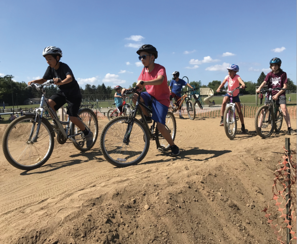 Pump track built and open at Bender Fields | News | lyndentribune.com