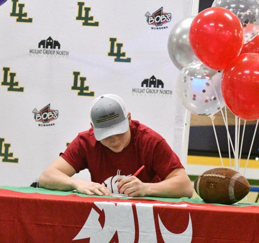 Three Lynden football player sign to play in college | Sports ...