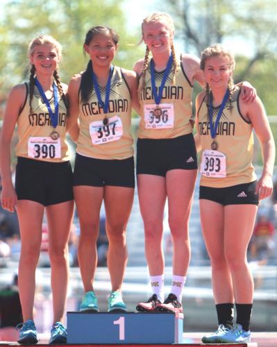 Meridian girls earn first-ever team trophy with third-place state ...