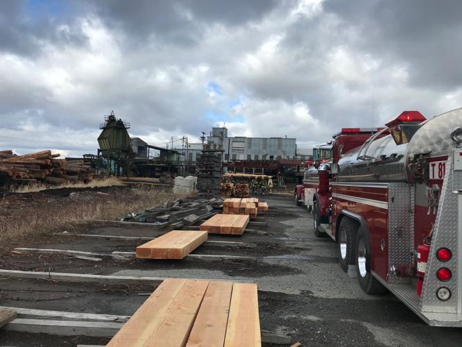A fire at Great Western Lumber | News | lyndentribune.com