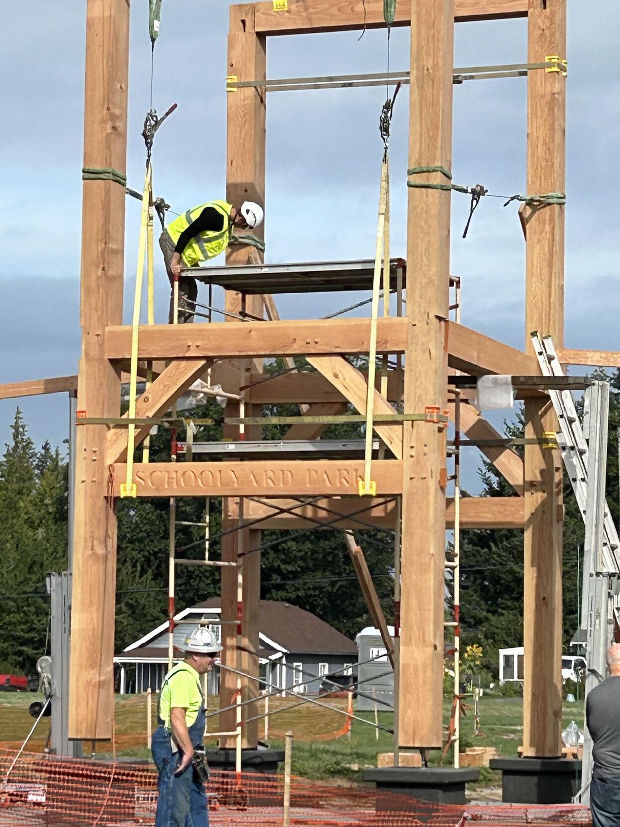 Schoolyard Park construction | News | lyndentribune.com