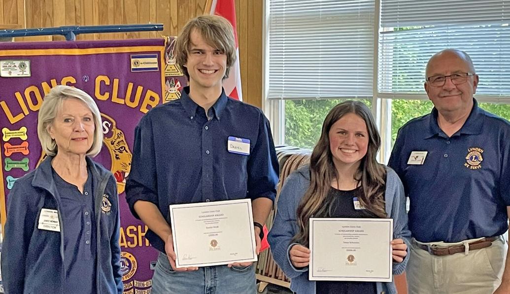 Lions recognize Lynden High School seniors | News | lyndentribune.com