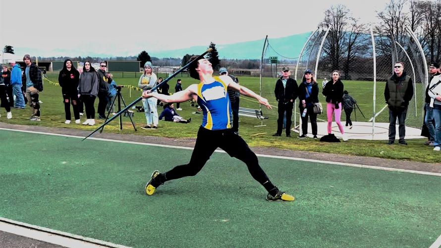 javelin throw field marking