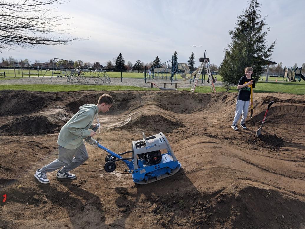 Upgrades in progress for Lynden Pump Track | News | lyndentribune.com