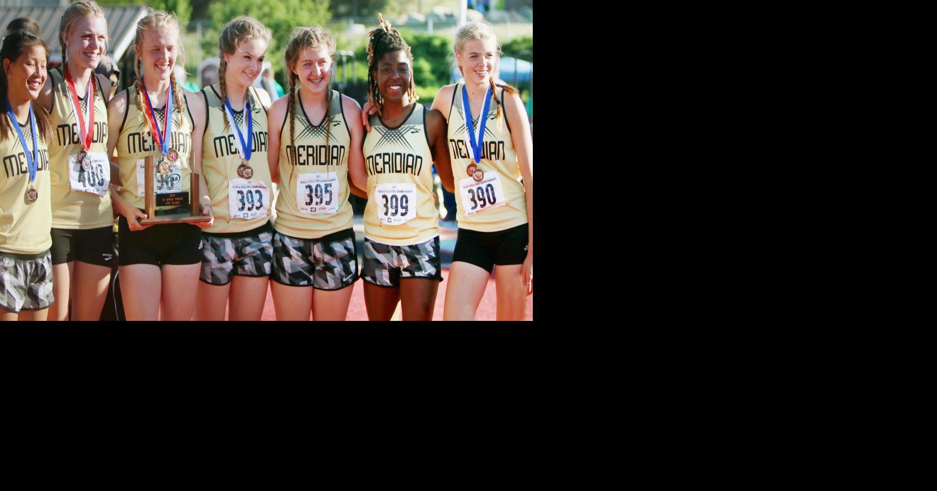 Meridian girls earn first-ever team trophy with third-place state ...