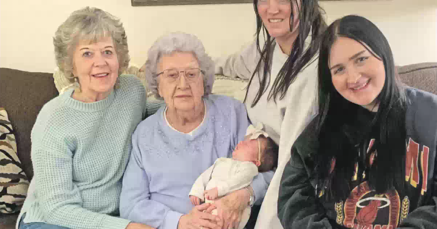 Five Generations | Milestones | lyndentribune.com