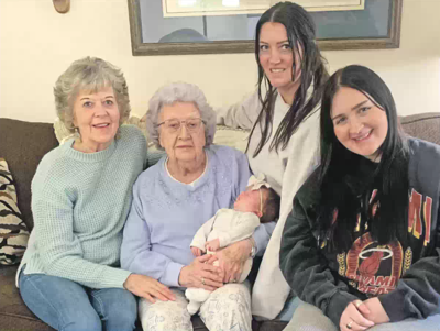 Five Generations | Milestones | lyndentribune.com