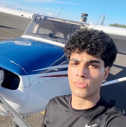 Student pilot inspired by his father | News | lyndentribune.com