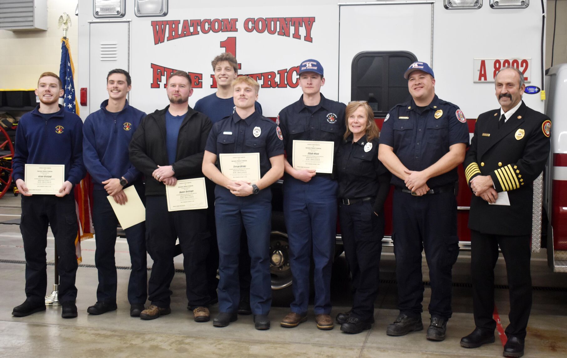 Whatcom fire departments prepare new group of EMTs (with photo gallery ...