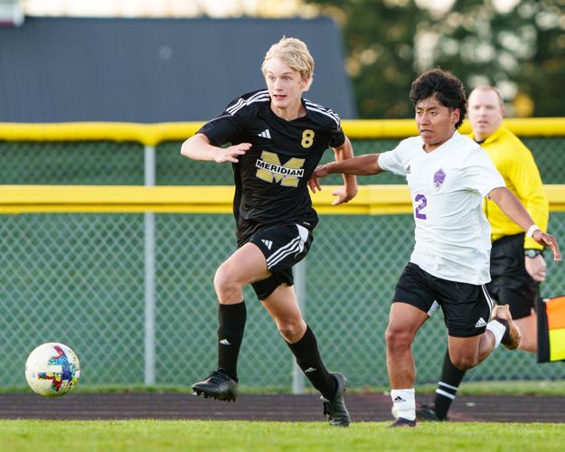 Photo Gallery: Rowe scores twice, Meridian tops Nooksack Valley 4-0 ...