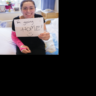Katherine Robins sees recovery as miracle | News | lyndentribune.com