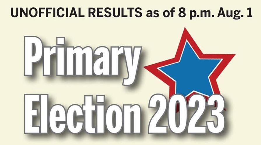 Unofficial 2023 primary election results | News | lyndentribune.com