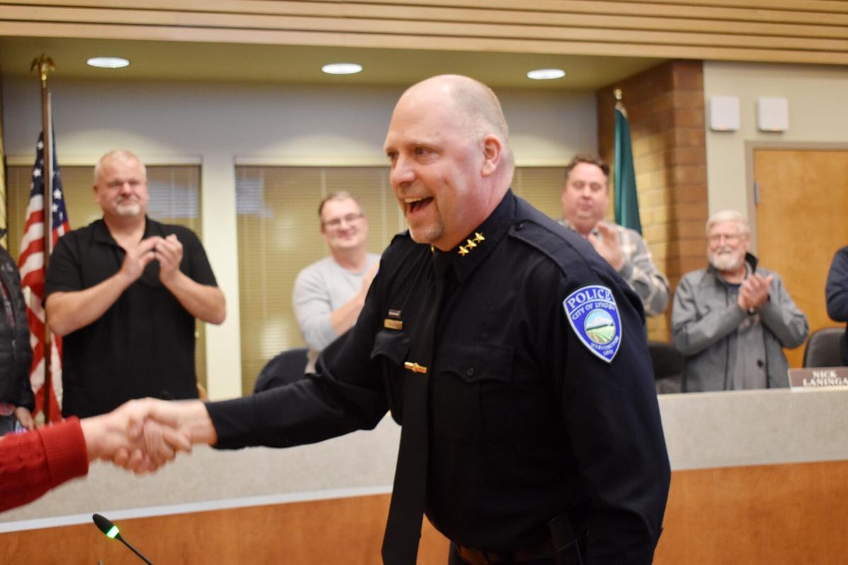 Lynden swears in Police Chief Jeremy Bos | News | lyndentribune.com