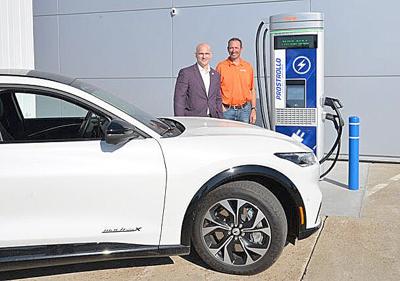 Prostrollo installs charging station | News | madisondailyleader.com