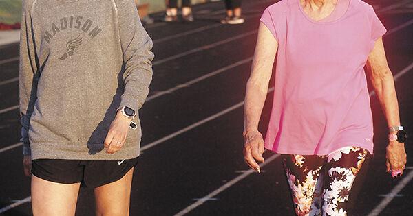 Swanson does 75 laps on her 75th birthday | Sports | madisondailyleader.com