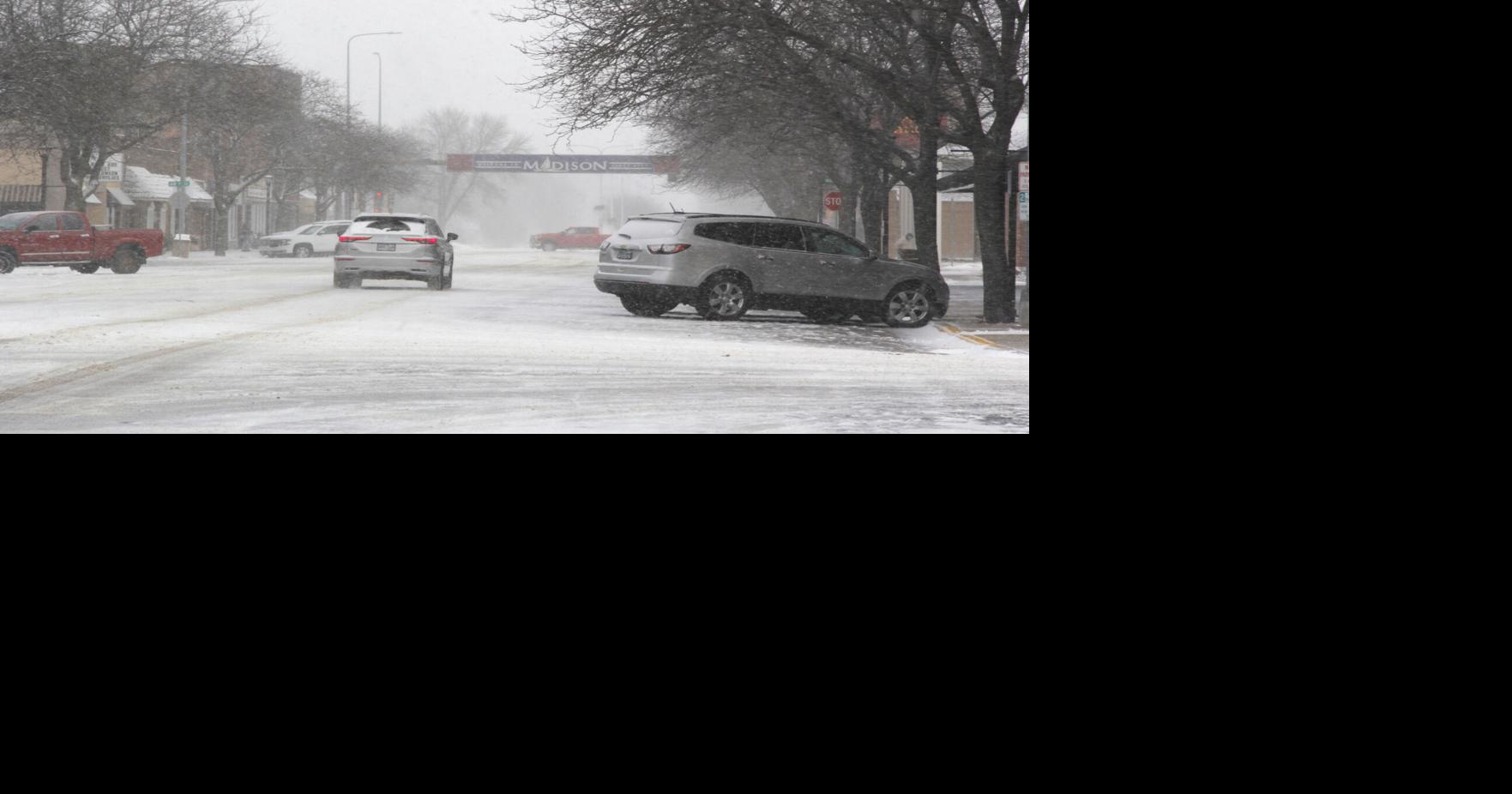 Madison hit by snowfall event | Local News | madisondailyleader.com