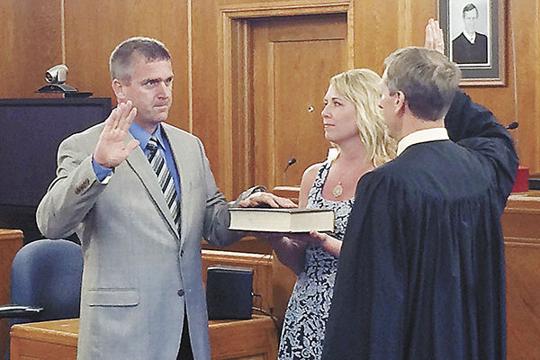 Patrick Pardy sworn in as judge | Local News | madisondailyleader.com