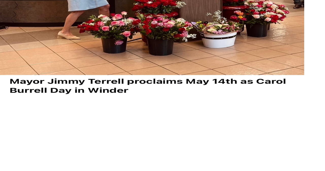 Hometown cheers: Carol Burrell honored at Barrow Chamber’s Business ...