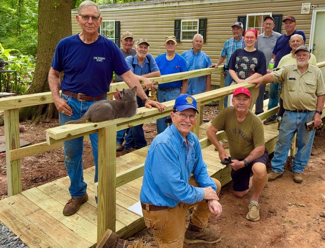 Rotary constructs ramp for Stanley | Features | mainstreetnews.com